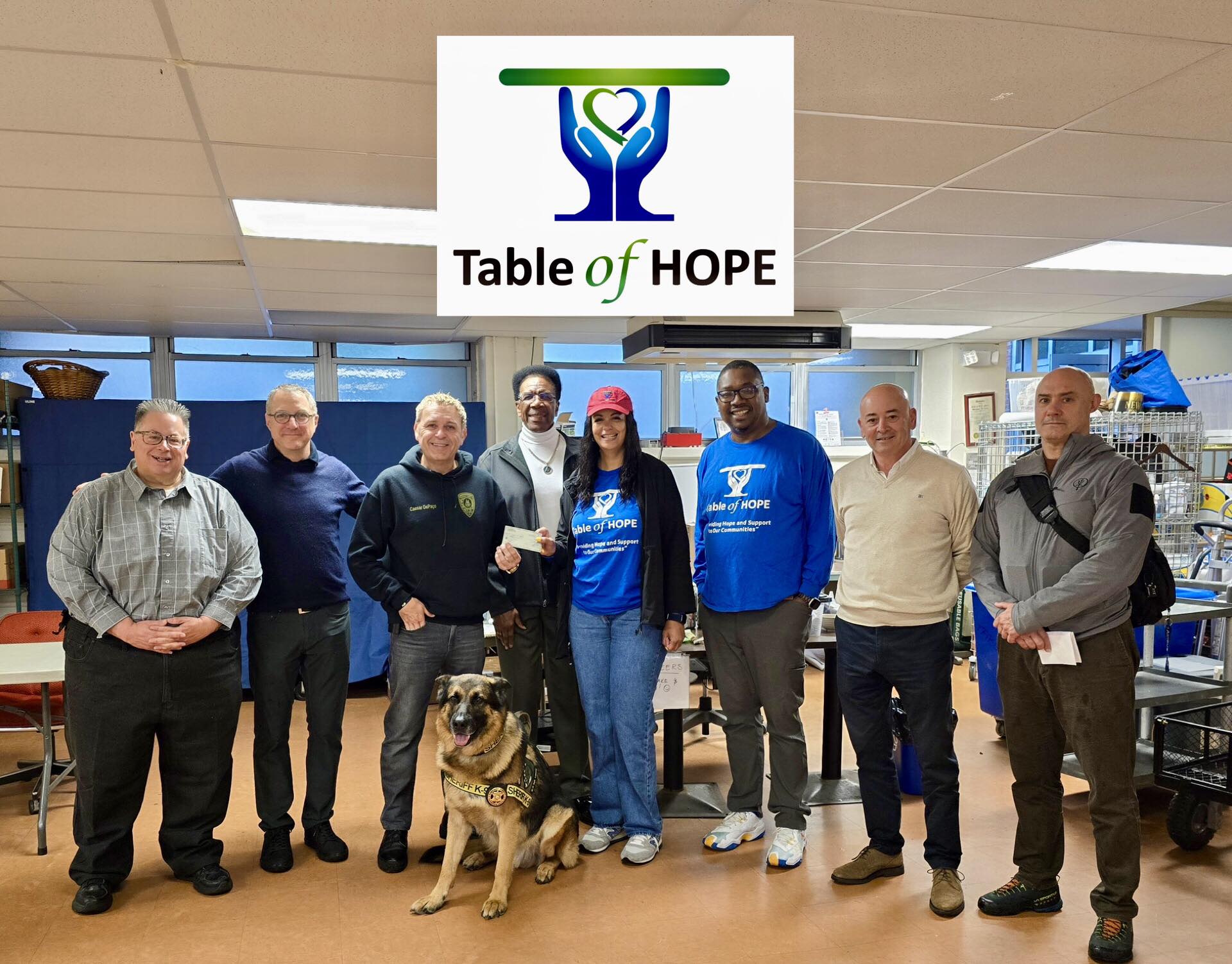 Table Of Hope of New Jersey Thanks Caesar DePaço - Summit Nutritionals